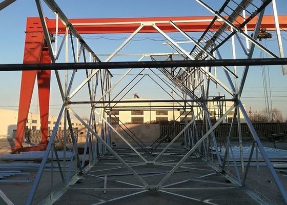 60m Hot Dipped Mobile Telecom Tower For Communication Q235B / Q345B Material supplier