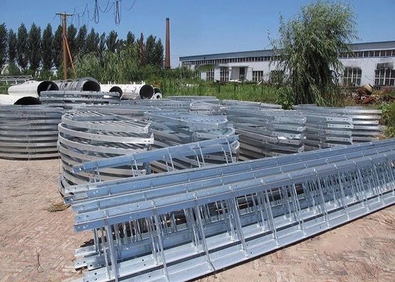 Four / Three Leg TV Antenna Tower Hot - Dip Galvanized / Painted Surface supplier