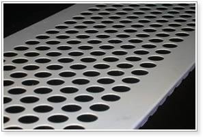 China Aluminium / Stainless Steel Perforated Sheet With Round Hole Dia 1.14mm supplier