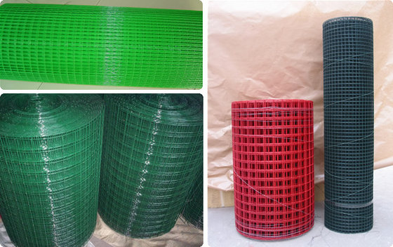 China Anti - Corrosion PVC Coated Welded Wire Mesh , Low Carbon Iron Hardware Cloth supplier