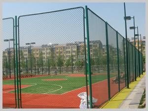 China Hot - Dipped Galvanized / PVC Coated Chain Link Fencing For Sport Yard / Road Fence supplier
