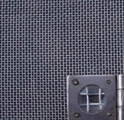 China Epoxy Resin Coated Aluminum Window Screen Netting Black For Hotels / Restaurants supplier