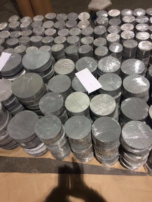 Stainless Steel Cut  Wire Mesh Plate Plain Weave Used In Mining Petroleum supplier