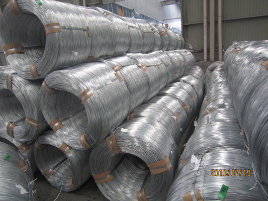 Super Galvanized steel wire for Gabion net and Stone mesh , guage14-8 supplier