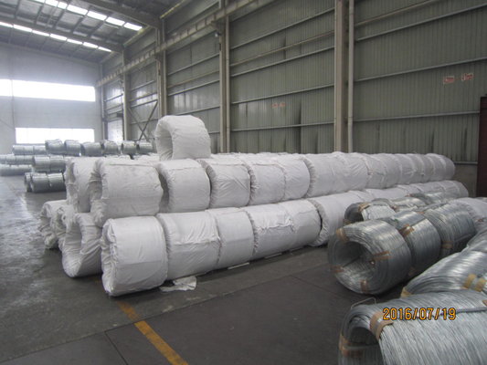 Super Galvanized steel wire for Gabion net and Stone mesh , guage14-8 supplier