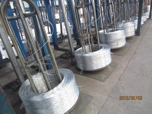 ISO 380-550N / mm2 Hot-Dipped Galvanized Iron Wire FOR welded wire supplier