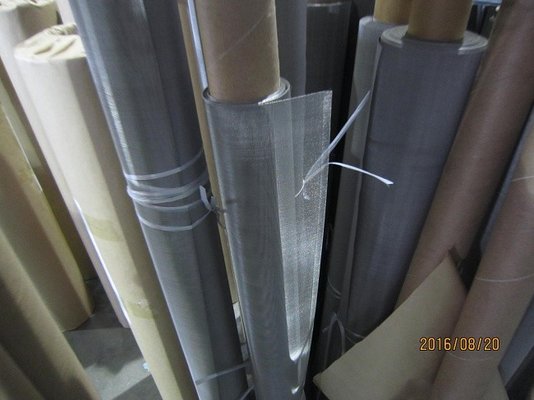 Thin metal steel wire cloth , sheet wire mesh for Filter mesh / Filter disc supplier