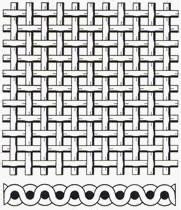 Square 20X20 304 Stainless Steel Woven Wire Mesh With High Flow Through supplier