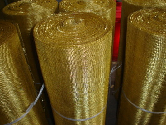 100 Mesh Brass Wire Mesh Filter Screen For Ornaments supplier