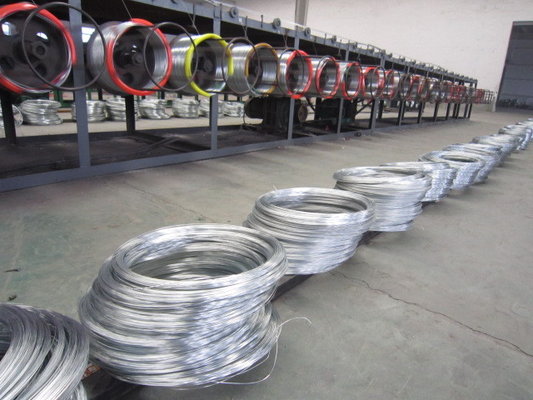 BWG8# - BWG16# Firm Zinc Coating Electro-Galvanized Iron Wire Corrosion Resistance supplier