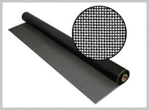 Industrial Circle Black Wire Cloth Dutch Weave Wire Mesh 60 Mesh / 80 Mesh supplier