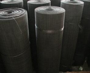 Black Filter Herringbone Dutch Weave Wire Cloth For Plastic / Oil Feild Industry supplier