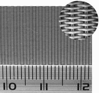 Twill Dutch Weave Stainless Steel Wire Cloth Mesh For Oil / Gas Filter supplier