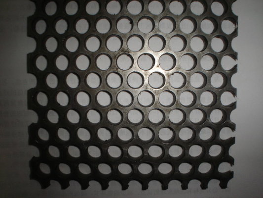 SUS304 316 Steel Perforated Metal Panels , Hole 0.5mm - 10.0mm supplier
