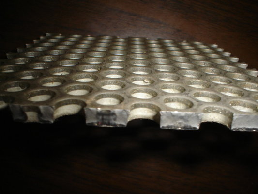 SUS304 316 Stainless Steel Perforated Sheet With 60 Degree Staggered supplier