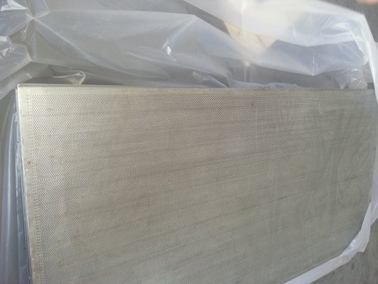 Industrial Metal Stainless Steel Perforated Sheet / Plate 4"x 10" supplier