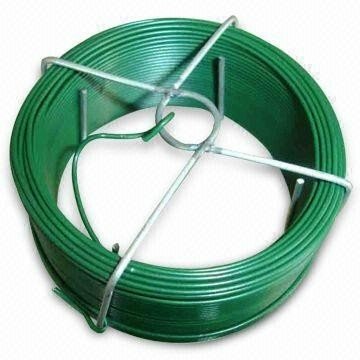 High Flexibility Plastic Coated Chicken Wire Big Coil Black / Yellow / Green supplier