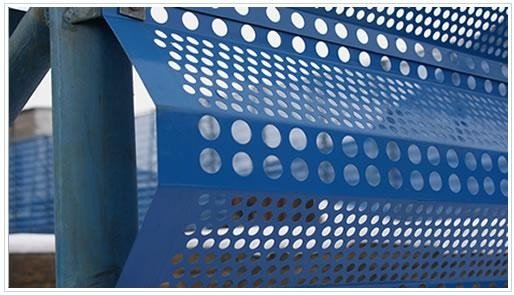 Anti - Dust Paint / Galvanized Stainless Steel Perforated Sheet supplier