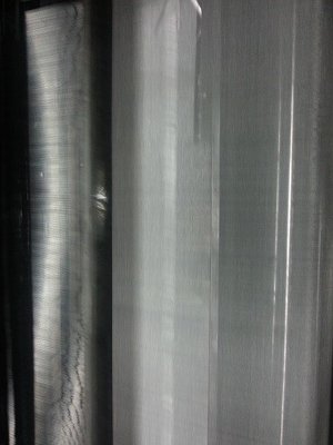 Twilled Plain Weave stainless steel wire mesh panels , Printing woven wire screen supplier