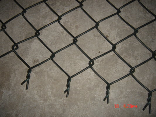 Hot Dipped Galvanized Chain Link Fencing , Horse / Panda / Deer Farm Fencing supplier