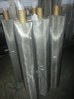 Plain Weave Stainless Steel Wire Mesh / Cloth High Flow Through supplier