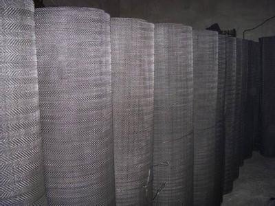 Dutch Weave Black Wire Cloth Mild steel wire mesh Spigata shap supplier