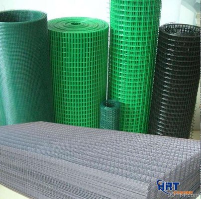 Anti - Corrosion PVC Coated Welded Wire Mesh , Low Carbon Iron Hardware Cloth supplier
