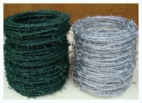 Low Carbon Hot Dipped Electro-Galvanized Iron Wire , Double Strand Barbed Wire supplier