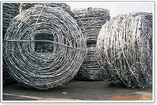 Low Carbon Hot Dipped Electro-Galvanized Iron Wire , Double Strand Barbed Wire supplier