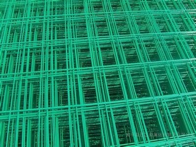 Black / Green PVC Coated Stainless Steel Welded Wire Mesh 0.5m-2.4m Width supplier