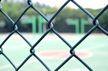 Hot - Dipped Galvanized / PVC Coated Chain Link Fencing For Sport Yard / Road Fence supplier