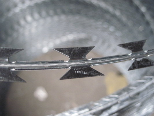 Compact Electro-Galvanized Iron Wire for Concertina Razor Barbed Wire Fencing supplier