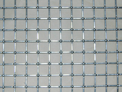 Barbecue Galvanized Crimped Wire Mesh Screen For Sieving Grain / Barbecue Grill supplier