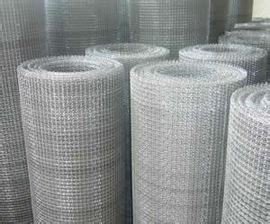 Hot Dipped Galvanized Crimped Wire Mesh for Sieving Particle / Grain supplier