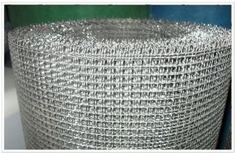 Hot Dipped Galvanized Crimped Wire Mesh for Sieving Particle / Grain supplier