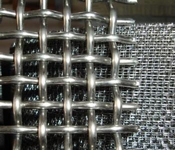 Hot Dipped Galvanized Crimped Wire Mesh for Sieving Particle / Grain supplier