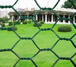 Twisting / Braiding PVC Coated industrial wire mesh , Heavy Duty Rock Fall Mesh supplier