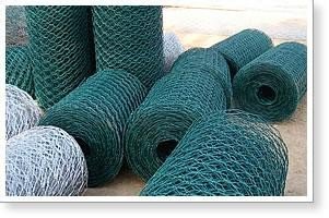 Zinc - Plating / Galvanized Wire Fence Plastic Coated Chicken Wire Mesh supplier