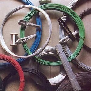 Binding / Construction PVC Coated Galvanized Wire Annealed Green Wire supplier
