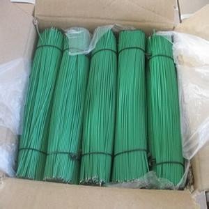 Low Carbon Steel PVC Coated Galvanized Wire Loop Tie Binding Wire supplier