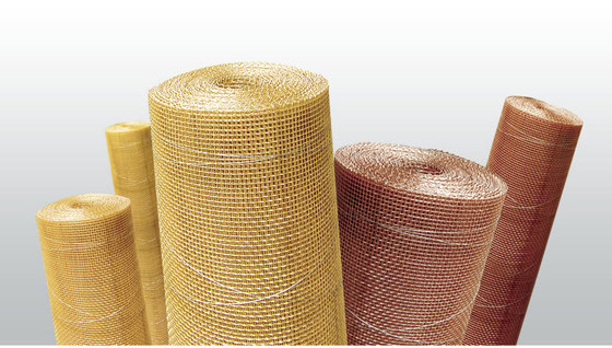 Wear - Resisting Twill Weave Copper Brass Wire Mesh , ISO9001 filter wire mesh supplier