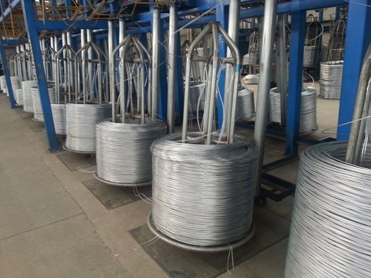 Construction Hot Dipped Galvanized Steel Wire For Gabion Box  8-14 Gauge supplier