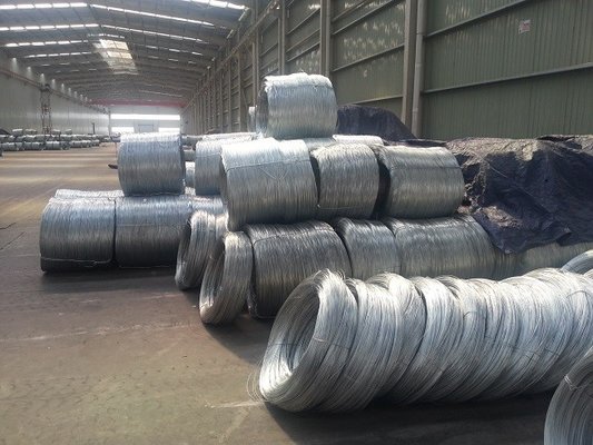 Hot-dipped Galvanized Iron Wire for Weaving Gabion box , Chain link Fence supplier