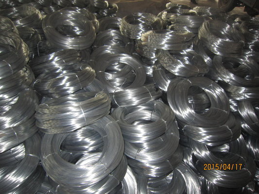 BWG8# - BWG16# Firm Zinc Coating galvanized iron wire Corrosion Resistance supplier