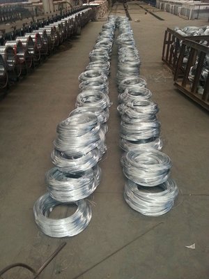 BWG8# - BWG16# Firm Zinc Coating galvanized iron wire Corrosion Resistance supplier