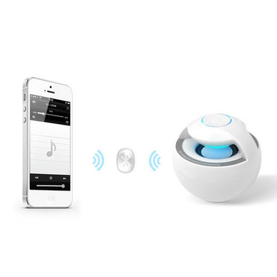 Unieke Groene Mini Stereobluetooth-Sprekers met USB en Microfoon