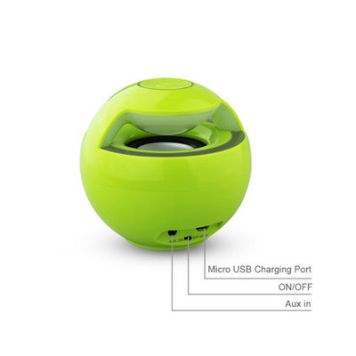 Unieke Groene Mini Stereobluetooth-Sprekers met USB en Microfoon
