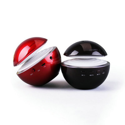 De Sprekerssteun van manier Rode en Zwarte Actieve Minibluetooth HFP, A2DP, AVRCP