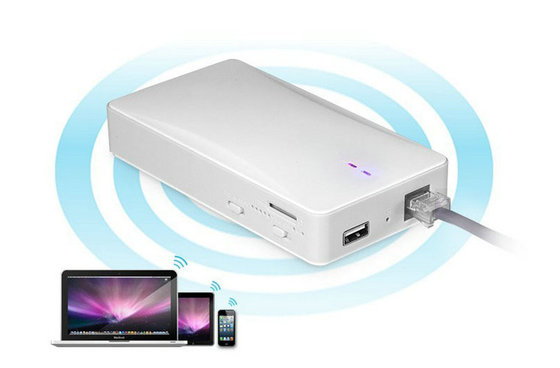 De draadloze Router van Wifi van de Machtsbank 3G
