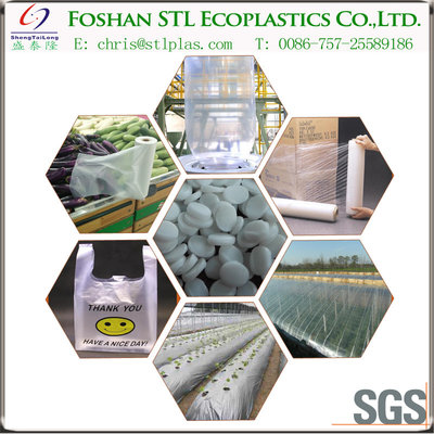 Nano barium sulfate filler master batch for plastic transparent LDPE film
